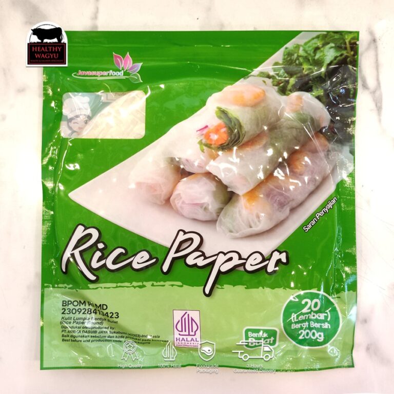 Rice Paper Roll Java Super Food Bulat 20 lembar / Kulit Lumpia ...